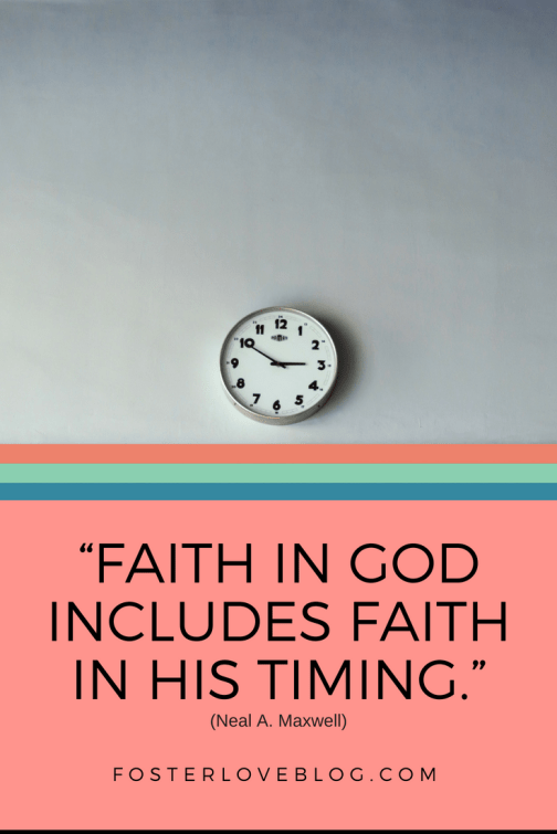 Strength in Waiting: Why Does God Make Us Wait? – Foster Love